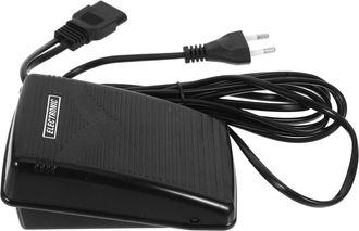 BESTONZON N&auml;hmaschinen Fu&szlig;pedal mit Dreilochstecker 220v Universelles Ersatzteil f&uuml;r Haushaltsn&auml;hmaschinen Robustes N&auml;hzubeh&ouml;r mit Variabler Geschwindigkeitsste