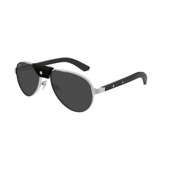 Cartier Santos Pilotenbrille - - Accessories - Herren - Grau - 59 MM