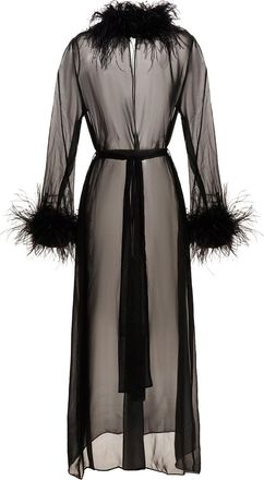 Oséree Maxikleid - Schwarz