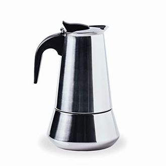 Lacor Lacor - 62036 - Milan Cafeti&egrave;re italienne, Cafeti&egrave;re Express, acier inoxydable 18/10, tout feu convenable y compris induction, lave-vaisselle, capacit