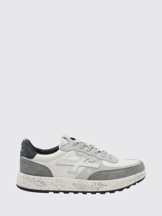 Premiata Nous Sneaker aus Kalbsleder mit gezahnter Sohle