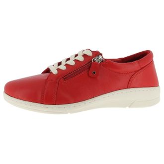 Andrea Conti Damen Low Top Sneaker, Chili, 36 EU
