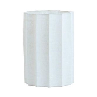 Light & Living Light & Living - abat-jour - Disli - blanc - textile - &Oslash; 24cm