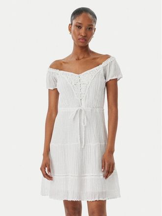 Guess Sommerkleid W5GK0A WE340 Wei&szlig; Regular Fit