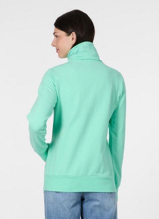 Ragwear Sweatjacke RONETTE B D&uuml;nne Baumwollmischung mit Marken-Stickerei am Kragen