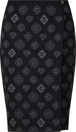 Casablanca Midirock im Wickel-Look