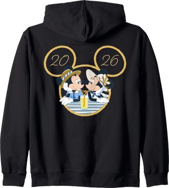 Disney Mickey Mouse & Minnie Mouse 2026 Cruise Line Vacation Kapuzenjacke