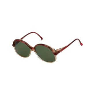Saint Laurent Pre-owned Acetate lunettes-de-soleil - Femme - Pre-owned - Brun - Taille: ONE Size