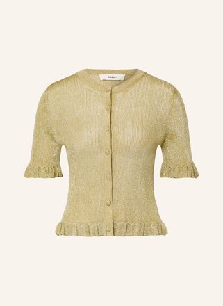 BA&SH Ba&Sh Strickjacke Zibo Mit R&uuml;schen gold