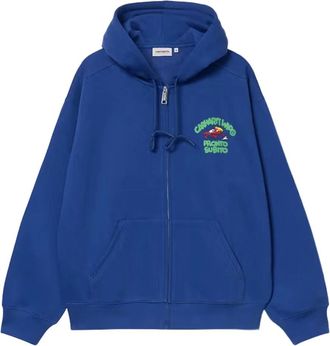 Carhartt Work in Progress Homme, Sweatshirts et sweats à capuche, Bleu, Taille: M Carhartt WIP Sweaters