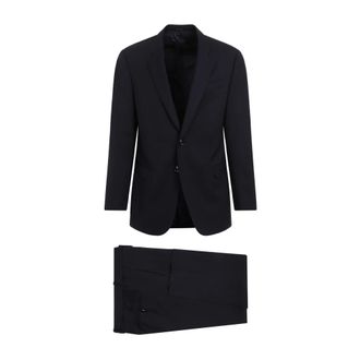 Giorgio Armani Blaues Anzug Eleganter Moderner Stil - - Suits - Herren - Blau - 4XL