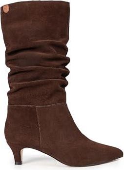 POPA Bottes moyennes en cuir marron Nirvana, marron, 39 EU