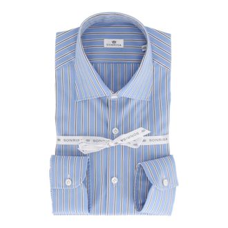 Sonrisa Homme, Chemises, Bleu, Taille: 2XL Camicia