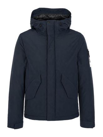 Stone Island Blouson Rembourr&eacute; - Bleu Fonc&eacute;