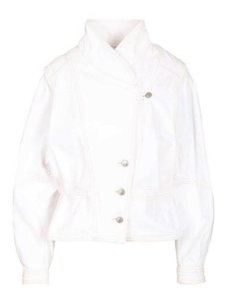 Isabel Marant Pull Col Roul&eacute; - Blanc