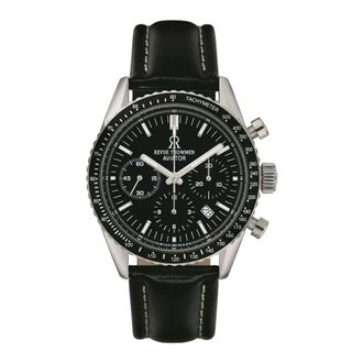 Revue Thommen Aviator 42 mm Chronograph - - Accessories - Herren - Schwarzk - ONE SIZE