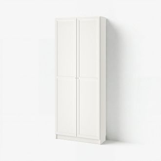 IKEA BILLY / OXBERG B&uuml;cherregal mit T&uuml;ren