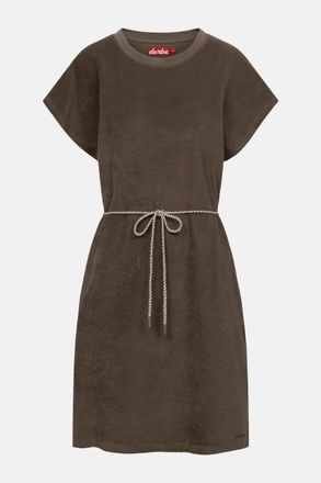 Derbe Derbe Frottee Kleid Damen Braun GOTS Organic