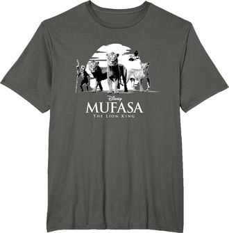 Disney Mufasa: The Lion King Monochromatic Sunset T-Shirt