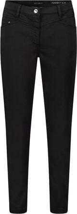 Betty Barclay Slim Fit Casual Hose - - Trousers - Damen - Schwarzk - 3XL