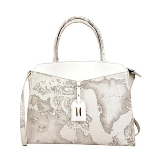 Alviero Martini 1A Classe Rituals Geo Safari Borsa a Mano c/Tracolla - - Bags - Damen - Wei&szlig; - ONE SIZE