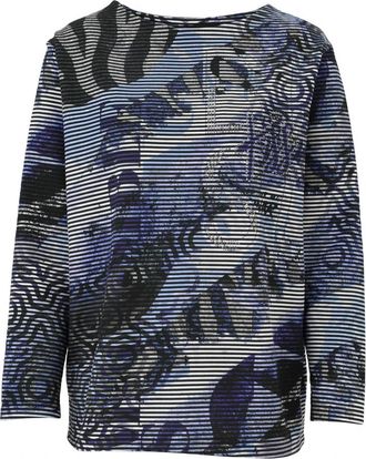 Doris Streich Sweatshirt mit Grafik-Print - - Blouses & Shirts - Damen - Mehrfarbig - M