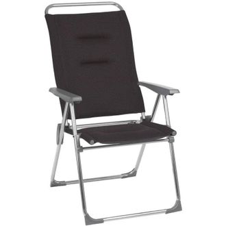 Lafuma Mobilier Lafuma Mobilier - Gepolsterter Mehrpositions-Campingsessel - Alu Cham - AirComfort - Schwarz Acier