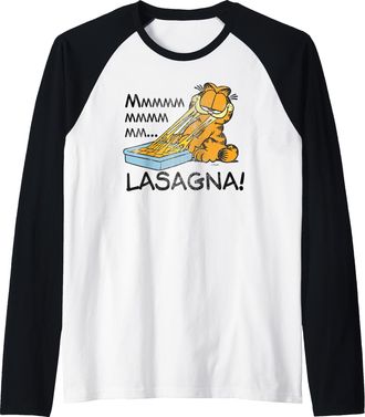 Garfield Mmm Lasagne Raglan