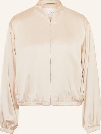 Comma Comma Satinblouson beige