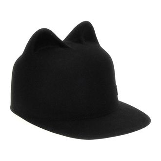 Maison Michel Jamie Filzhut - - Accessories - Damen - Schwarzk - M