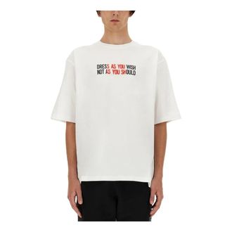 Moschino Moschino T-Shirts und Poloshirts Wei&szlig; - - Tops - Herren - Wei&szlig; - L