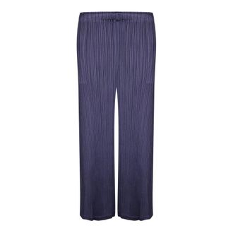 Issey Miyake Damen, Hosen, Blau, MGr&ouml;&szlig;e