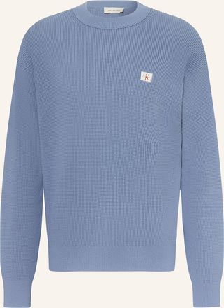 Calvin Klein Jeans Pullover blau