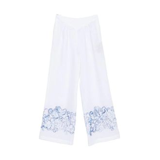 Ermanno Scervino Damen, Hosen, Wei&szlig;, MGr&ouml;&szlig;e