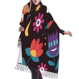 Generic Cr&acirc;ne Mexicain Du Jour Des Morts Femme Etole Longue Foulard Douce Ch&acirc;le Wrap Pour Automne Cadeau Soir&eacute;e Mariage