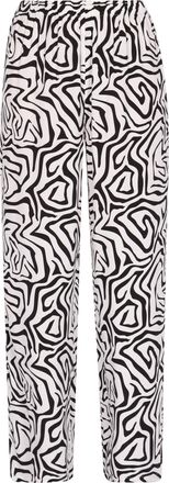 Mymo Hose Frauen wei&szlig;-schwarz