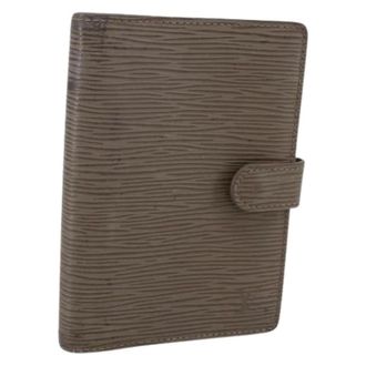 Louis Vuitton Accessoire de bureau &agrave; domicile en cuir Pre-owned - Femme - Pre-owned - Brun - Taille: ONE Size