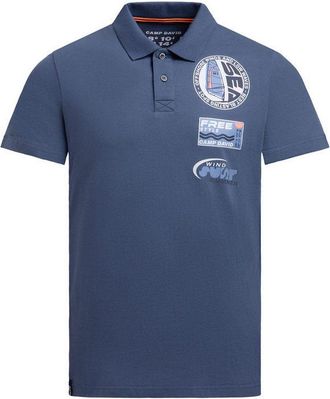 Camp David Poloshirt aus Baumwolle