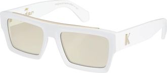 K&agrave;dor Bandit Special 2 Lunettes de soleil - unisex - Accessoires - Blanc - Taille: 55 MM
