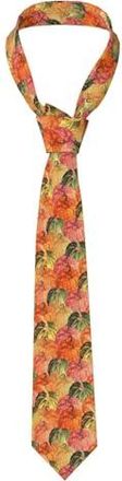 Generic Cravate DAffaires Citrouilles De La Ferme DAutomne, R&eacute;colte Color&eacute;e Classique Necktie &Eacute;l&eacute;gant Cravate Pour Hommes Pour Mariage Accessoires L&Eacute;cole
