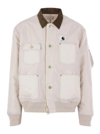sacai Daunenjacke - Wei&szlig;