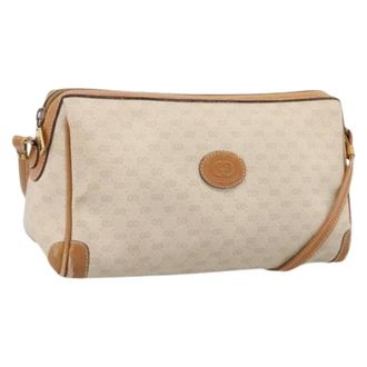Gucci Sac bandouli&egrave;re vintage doccasion - Femme - Pre-owned - Beige - Taille: ONE Size