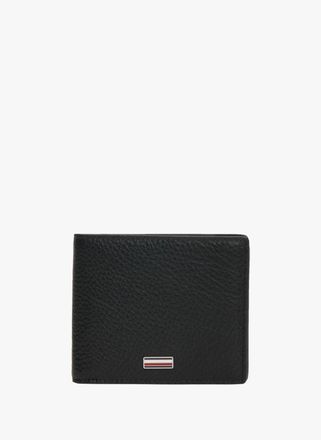 Tommy Hilfiger Portefeuille textur&eacute; &agrave; logo en cuir