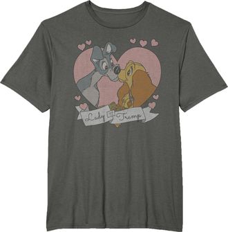 Disney Lady And The Tramp Love T-Shirt
