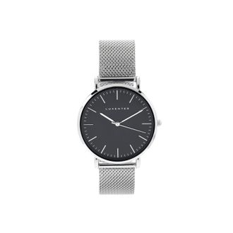 Luxenter Uhr mit Rhodium-Finish - Uzrai