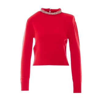 Pinko Pinko, Damen, Strickwaren, Rot, SGr&ouml;&szlig;e