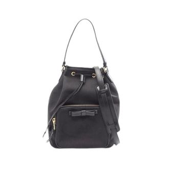 Prada Pre-owned Vintage Canvas Bucket Bag - Femme - Pre-owned - Noir - Taille: ONE Size