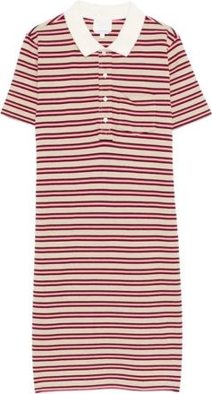 A.P.C. A.p.c., Femme, Robes, Beige, Taille: 36 FR Robe Polo Manches Courtes
