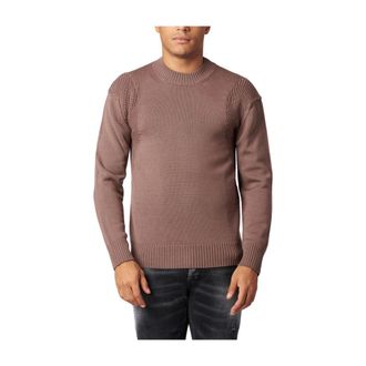 Paolo Pecora Rundhals-Ausschnitt Strickware - - Knitwear - Herren - Rosa - L