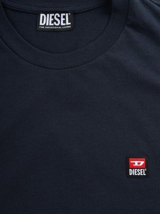 Diesel Rundhalsshirt Regular Fit mit Logo-Patch - T-JUST 250221